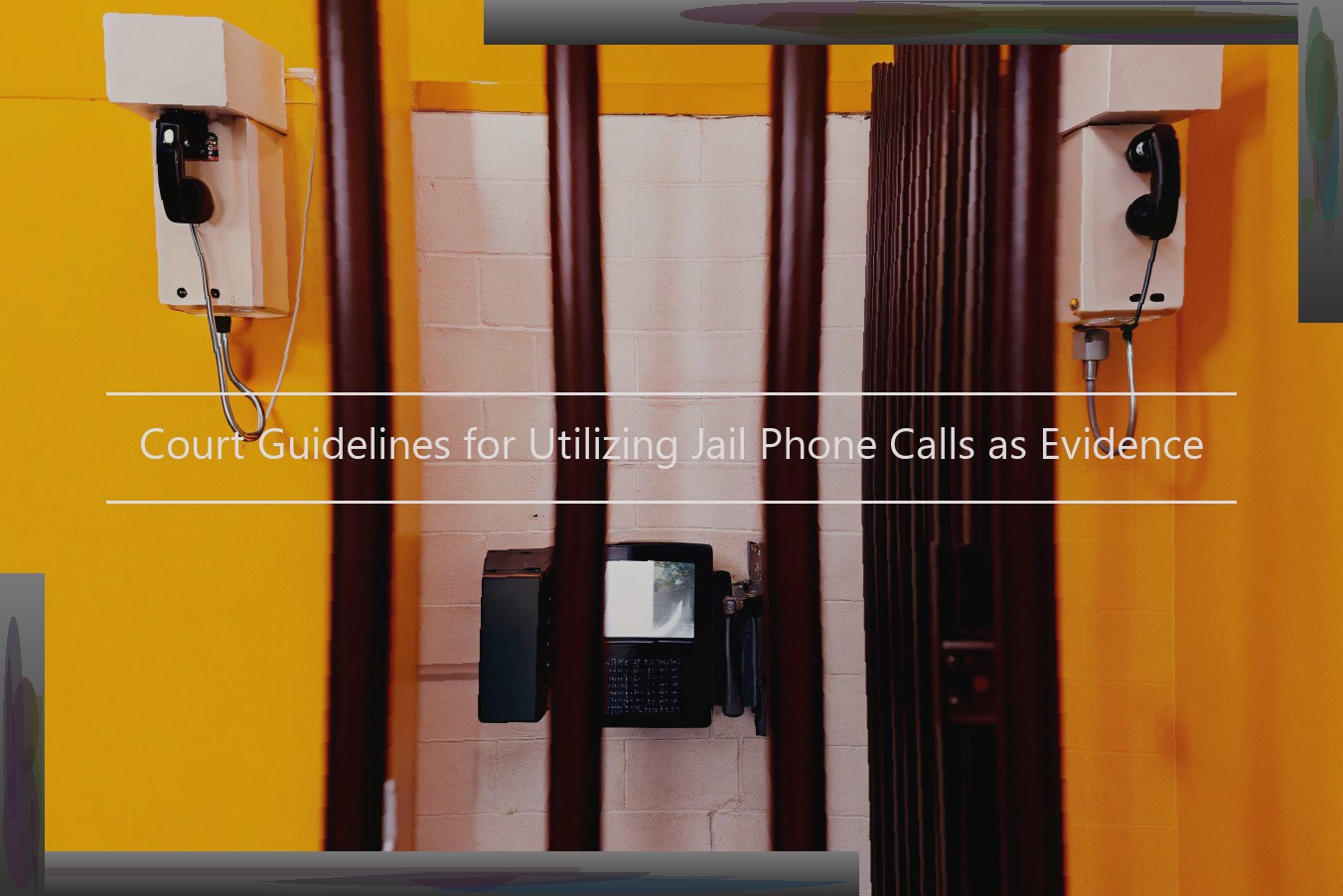 Court Guidelines for Utilizing Jail Phone Calls as Evidence - Legal ...